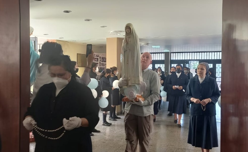 Gracias Virgen de Fátima por tu visita - Hijas de la Caridad Perú